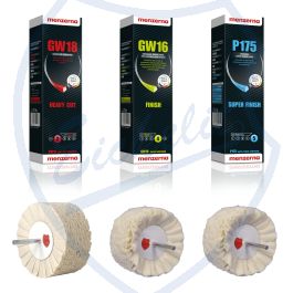 Plastics polishing-kit "complete" | drill | 250 mm